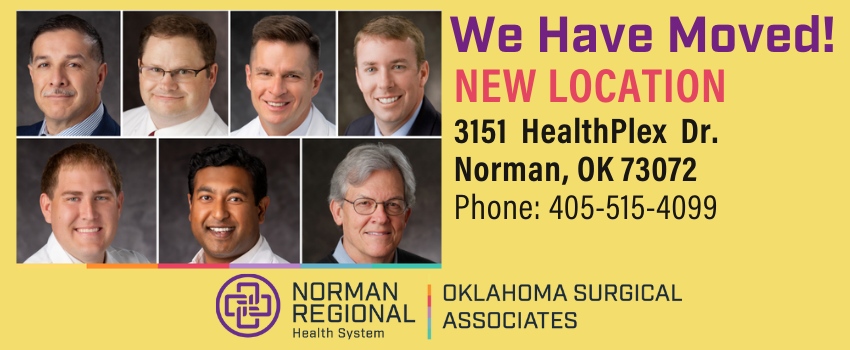 Oklahoma Surgical Associates Has Moved to New Location - Norman ...